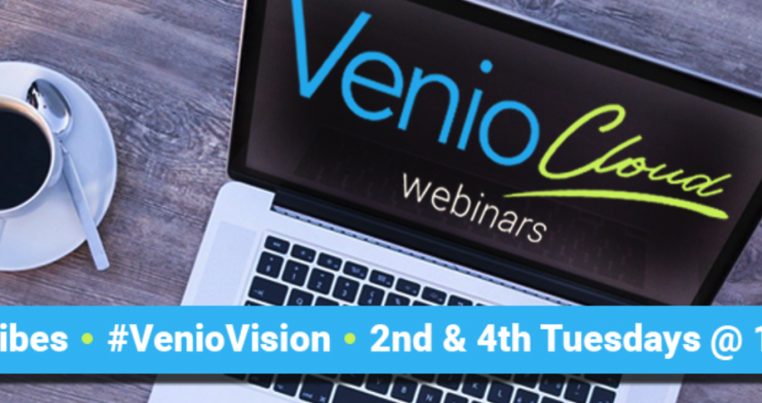 Venio Launches VenioVibes And VenioVision Webinars